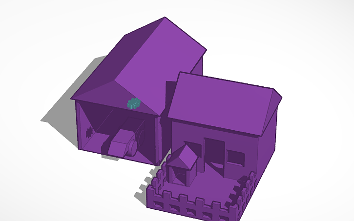 3D design Funky home | Tinkercad