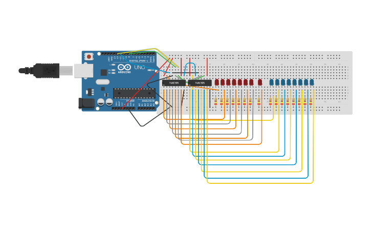 Circuit design Lab8 | Tinkercad