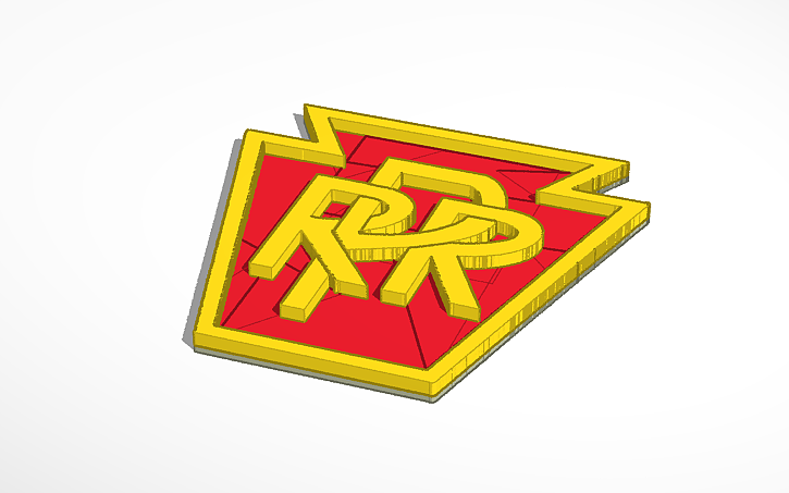 3D design PRR Keystone - Tinkercad