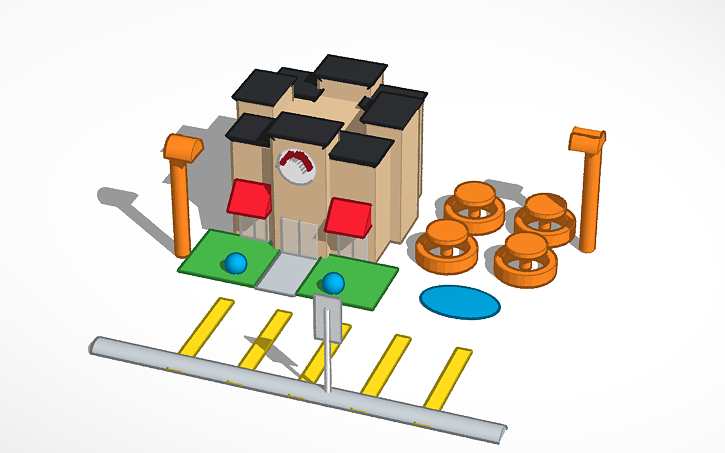3D design creative building assessment - Tinkercad