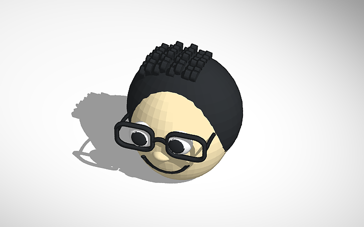 3D design Exercicio1 Avatar - Tinkercad