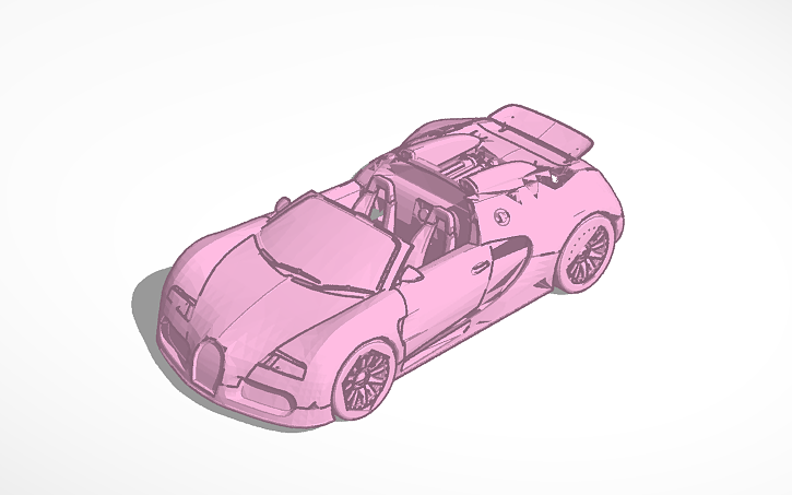 3D design car - Tinkercad
