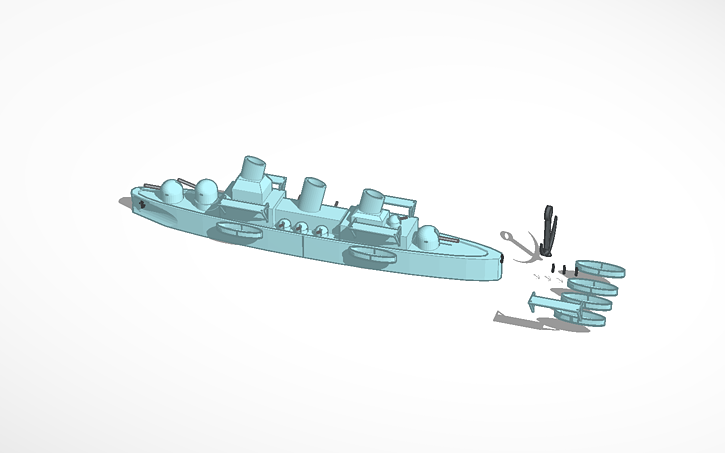 3D design warship hkugac s2lt 21 | Tinkercad