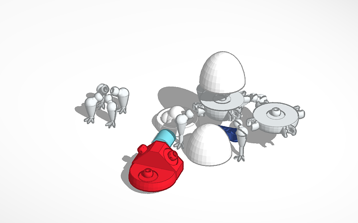 3D design Egg Machine | Tinkercad