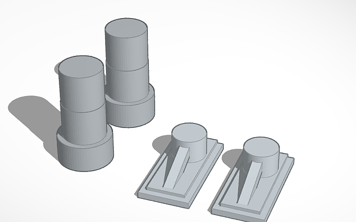 3D design Bot Leg segments | Tinkercad