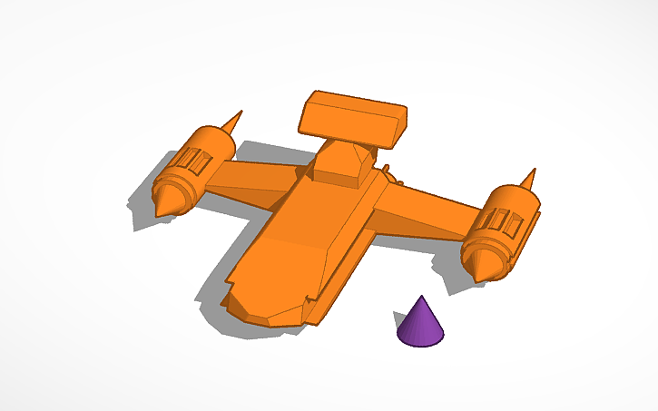 3D design spaceship | Tinkercad