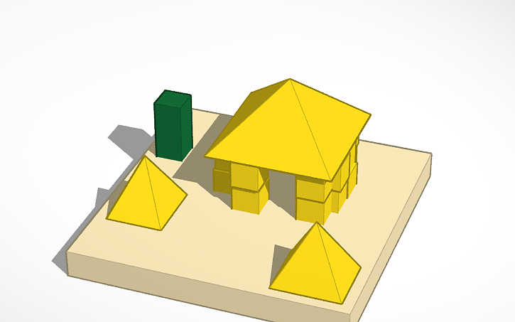 3D design Desert | Tinkercad