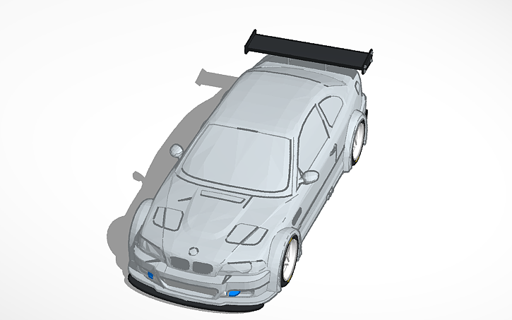 3D design BMW M3 track edition - Tinkercad