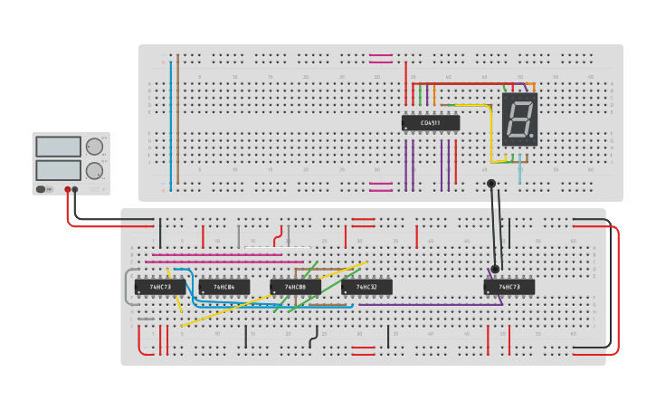 Circuit design digital - Tinkercad