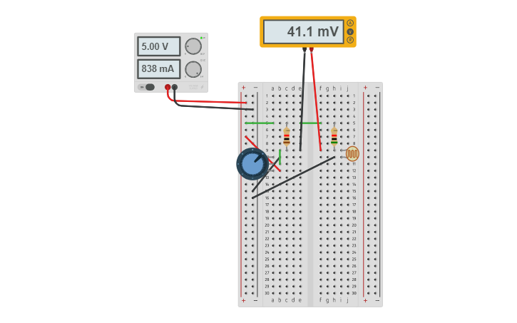 Circuit Design Exp2 Potentiometer Tinkercad