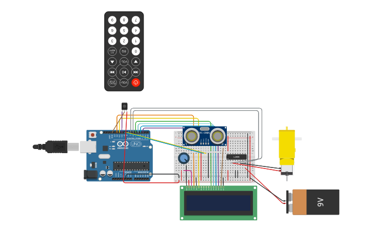 Circuit design Ascensor NG | Tinkercad