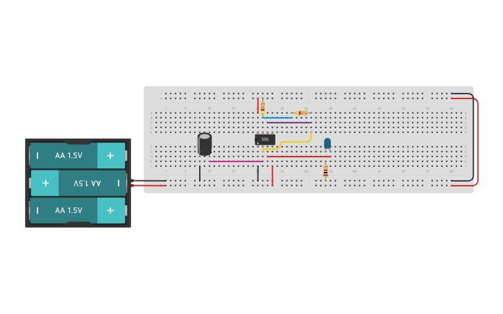 Circuit design Clock - Tinkercad