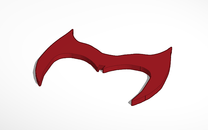 3D design Wanda headpiece - Tinkercad