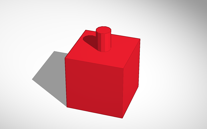 3D design Minecraft Block [For Character] | Tinkercad