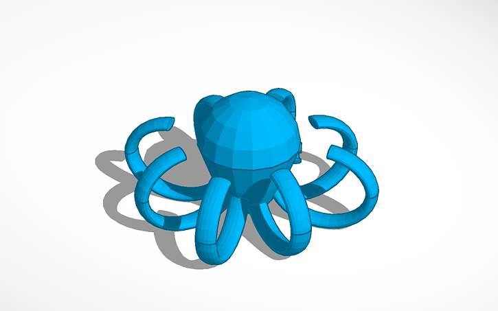 3D design Octopus - Tinkercad