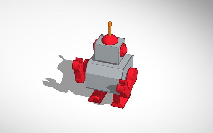 3d Design Robot Tinkercad