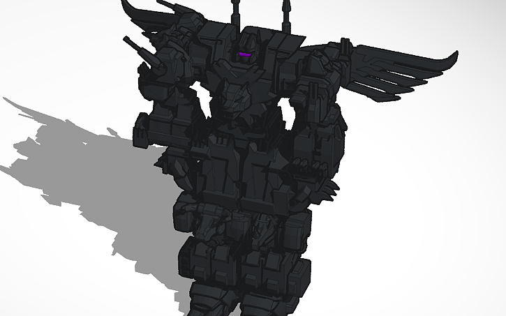 3d Design Transformers Dark Predaking Tinkercad