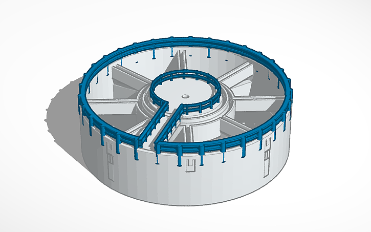 3D design R. G. Filter - Water Treatment(N) - Tinkercad