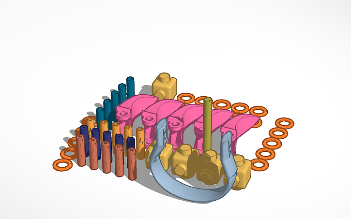 3D design Hand part one - Tinkercad