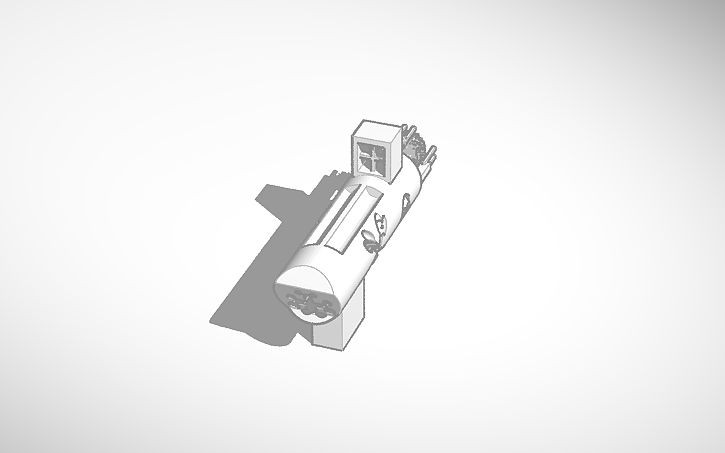 3D design blaster | Tinkercad