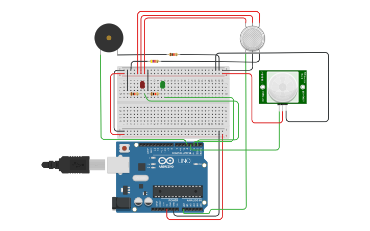 Circuit design O46002229 - Progetto IOT - Antincedio - Tinkercad