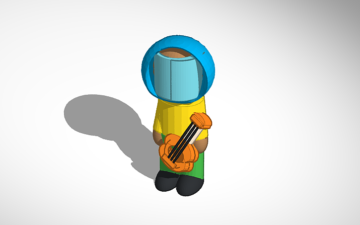 3D design BoyWithUke - Tinkercad