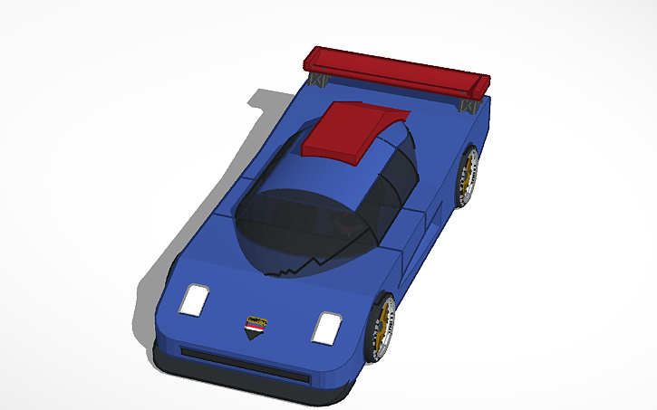 3D design Bulldog Automotive FG5 GT3 Racing Edition | Tinkercad