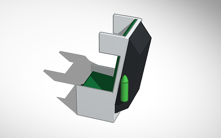 3D design Fighter seat - Tinkercad