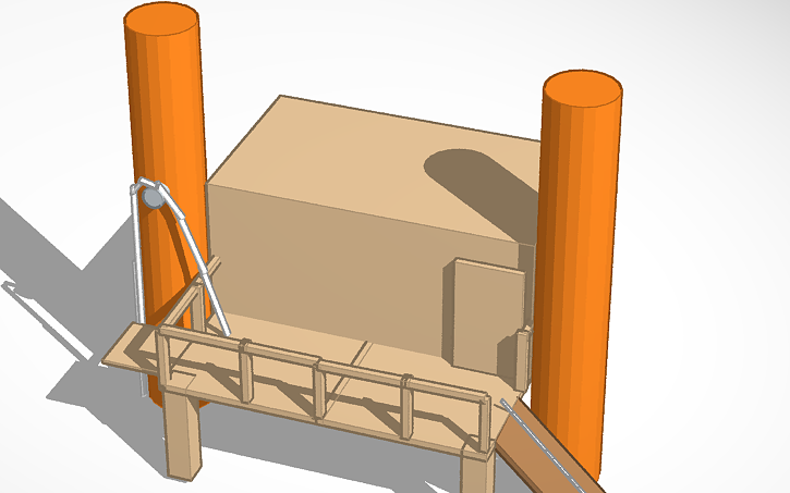 3D design tree house | Tinkercad