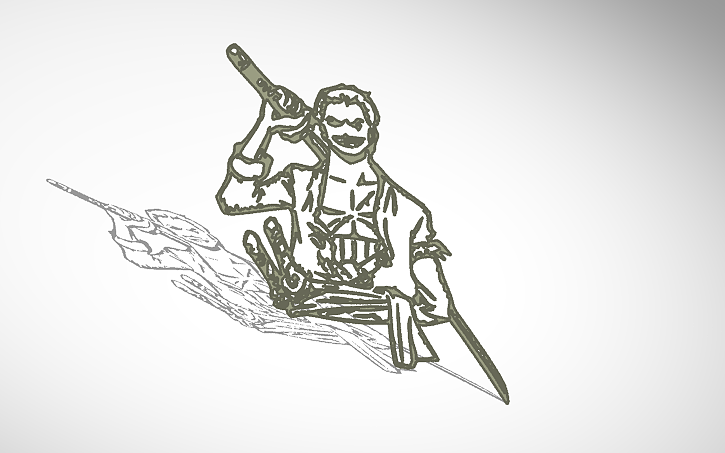 3D design Zoro - Tinkercad