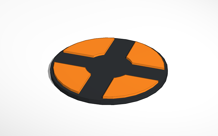 3D design TF2 Logo - Tinkercad