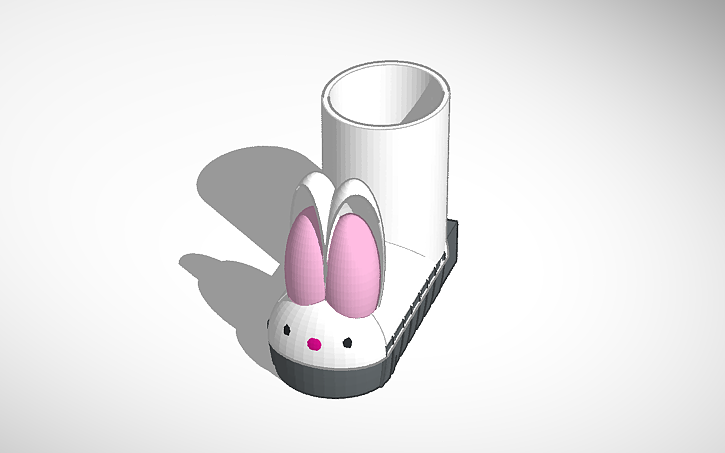 3D design Bunny Boot - Tinkercad