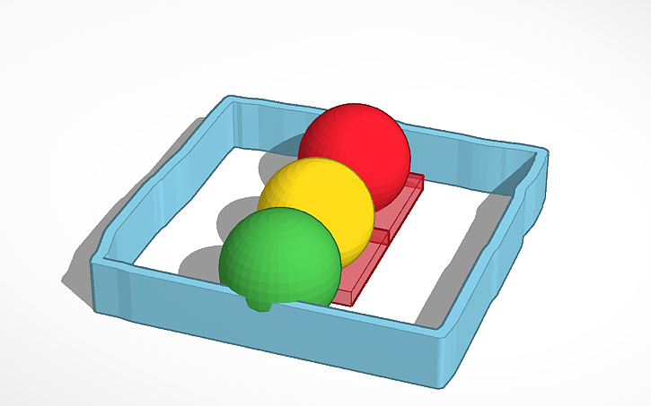 3D design lights - Tinkercad