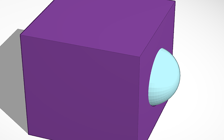 3D design Fidget Cube - Tinkercad