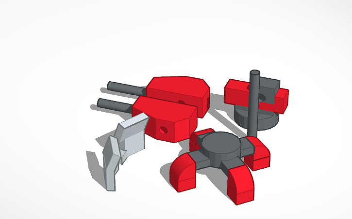 3D design Turret - Tinkercad