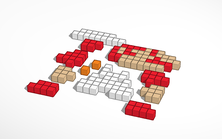 3d Design Nes Mario Tinkercad