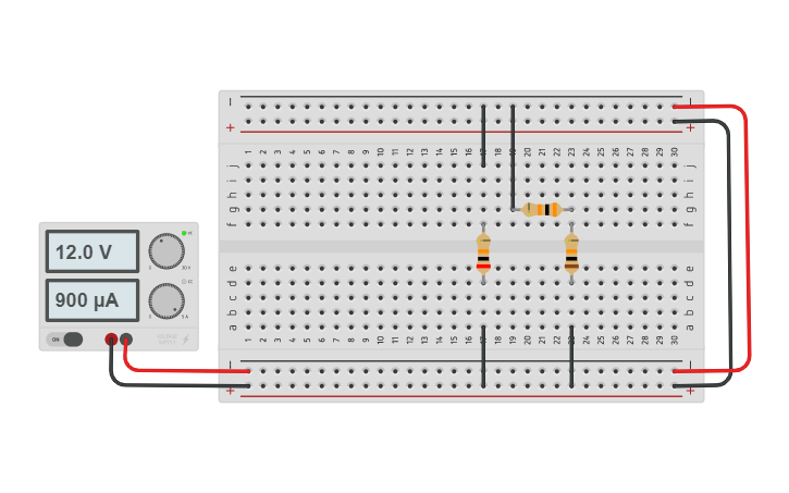 Circuit design Lab01 - Figure04 - Recreation | Tinkercad
