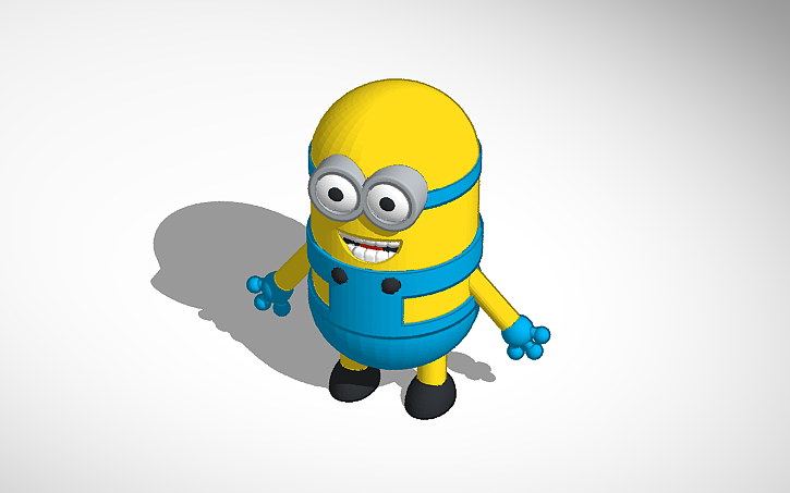 3D design minon - Tinkercad