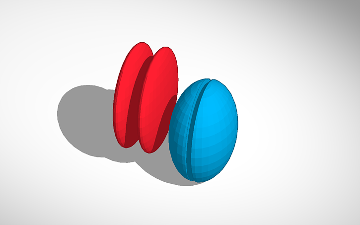3D design imperial and failed modified yoyo | Tinkercad