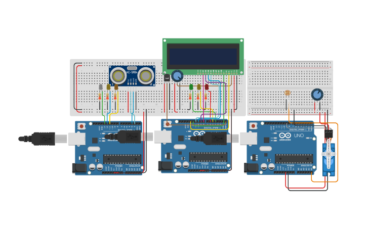 Circuit design Examen - Tinkercad