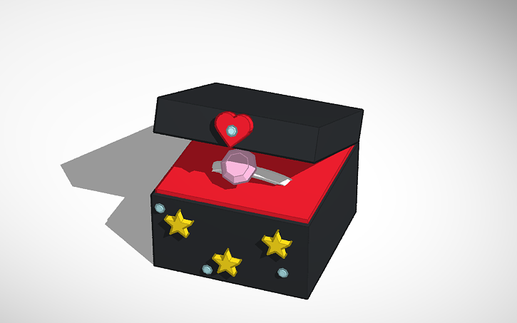 3d Design Nice Box Jewelrybox Tinkercad