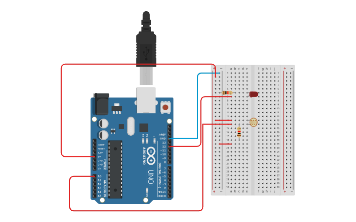 Circuit design U3T3. Task 3. Arduino. Light Sensor-NIHAD FRAFER AFIF ...