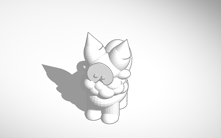 3D design Slimepup Base (with editable eyes!) - Tinkercad