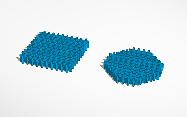3D design Flexi Squeeze Fidgets - Tinkercad