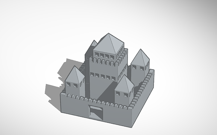 3D design Peter Beam - Castle | Tinkercad