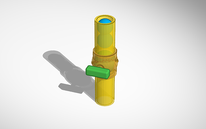 3D design Ball Valve - SIM LAB - Tinkercad