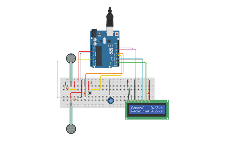 Circuit design Arduino CW3 Group 5 | Tinkercad