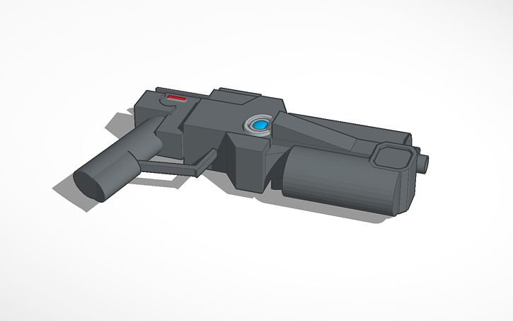 3D design Laser Pistol | Tinkercad