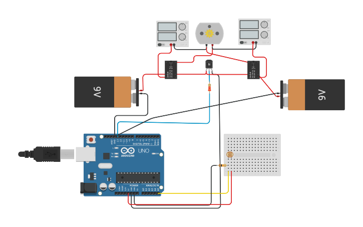 Circuit design Parte 2 Ex A | Tinkercad
