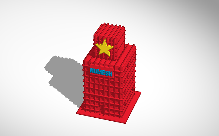 3D design NK TOWER | Tinkercad